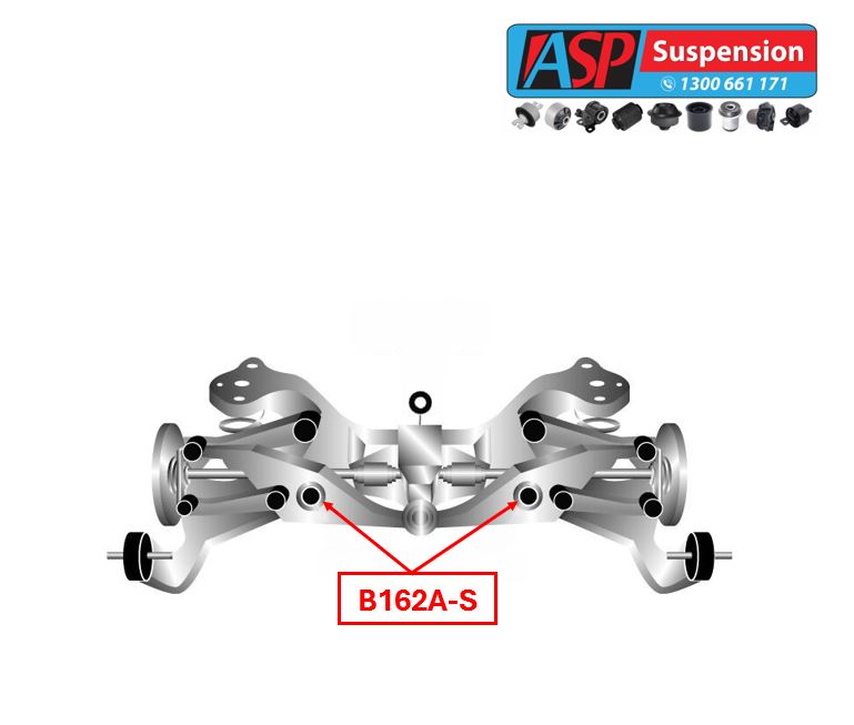 Ford Falcon BF Rear Differential Front Bush (Turbo) - HEAVY DUTY - B16 ...