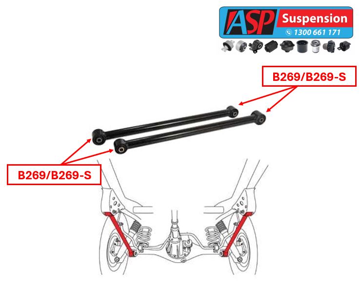 Toyota Landcruiser Prado-150 Series Rear Lower Trailing Arm Bush - HEA ...