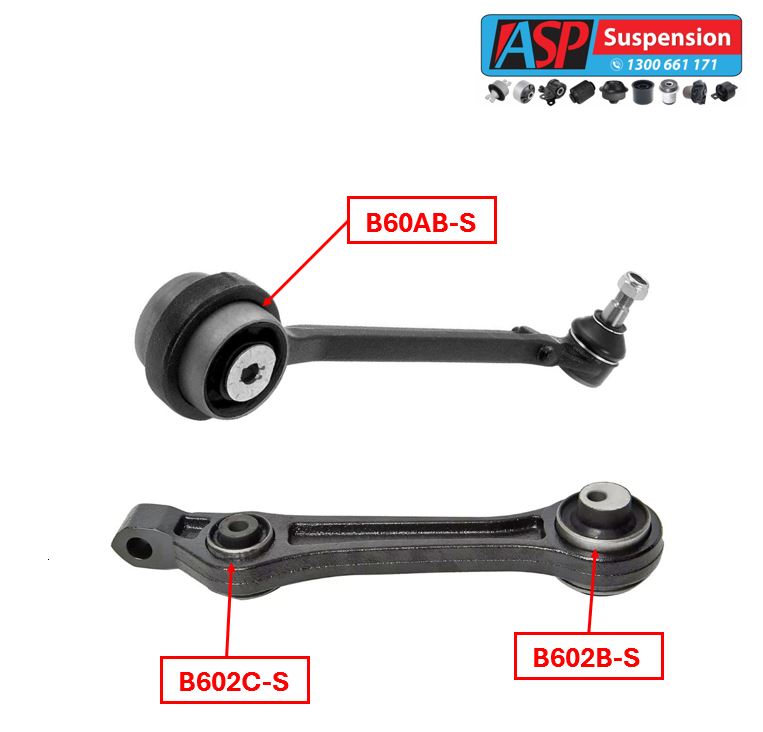 Chrysler 300C - 2 x Front Caster Arm Bushes (B602A-S), Front Control L ...