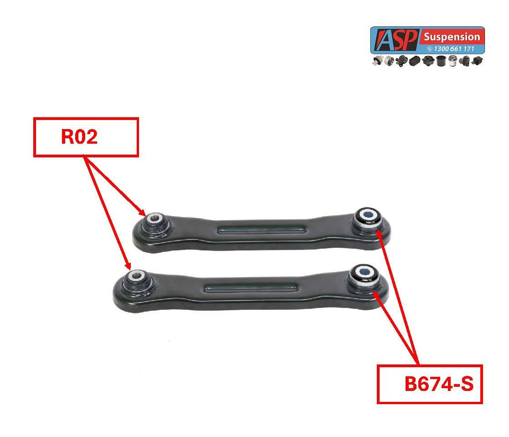 Ford Falcon FG Rear Lateral Arm Outer Bush (Rose Joint) - STANDARD - R ...