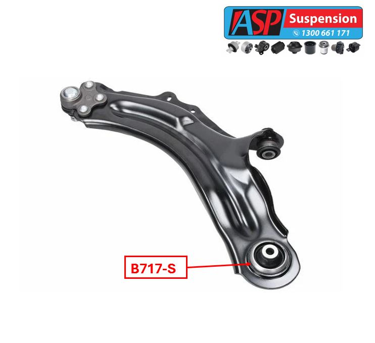 Renault Captur Front Lower Control arm Rear Bush - HEAVY DUTY - B717-S ...